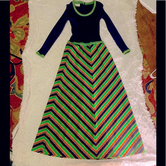 Jonathan Logan | Dresses | Vintage Jonathan Logan Long Sleeve Maxi ...